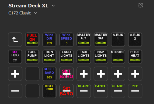 Stream Deck Button Box (My C172 Implementation) - Peripherals ...