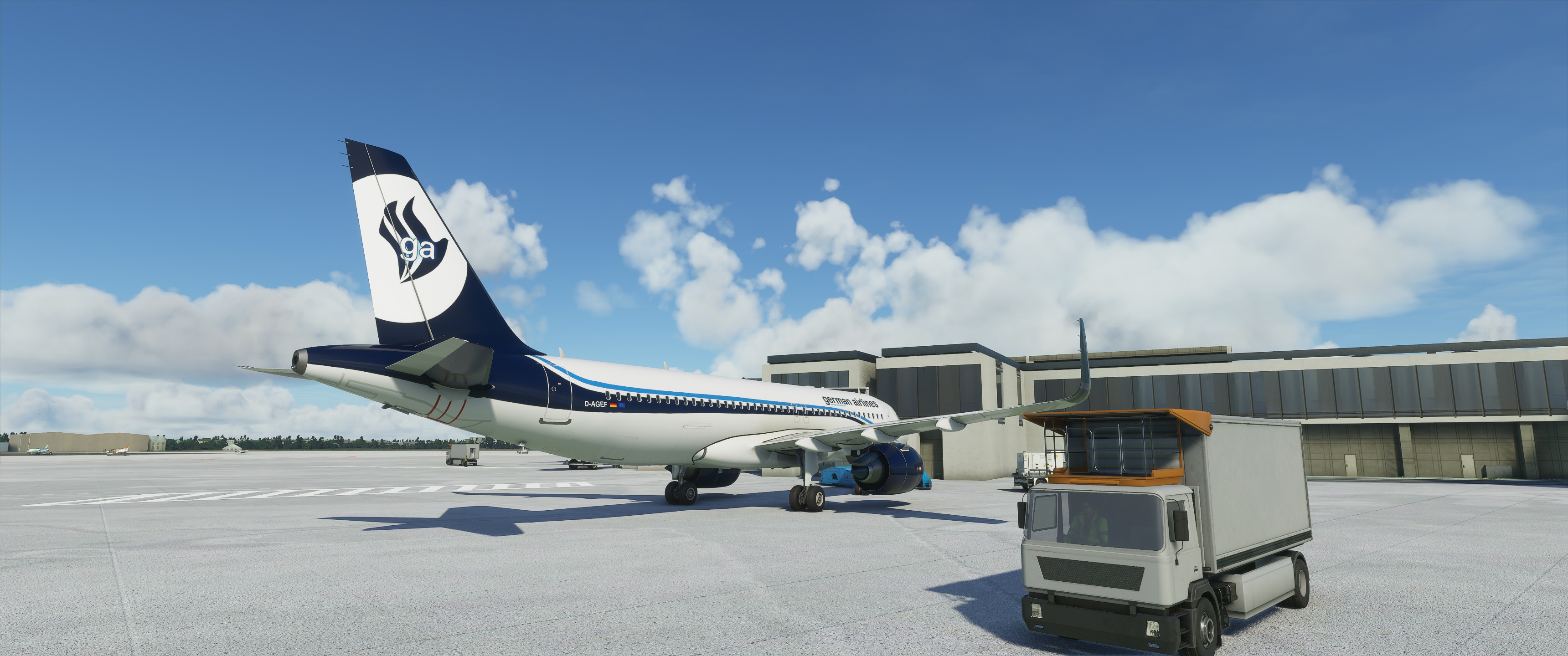 First Repaint of our Virtual Airline on the default FS2020 A320-neo ...