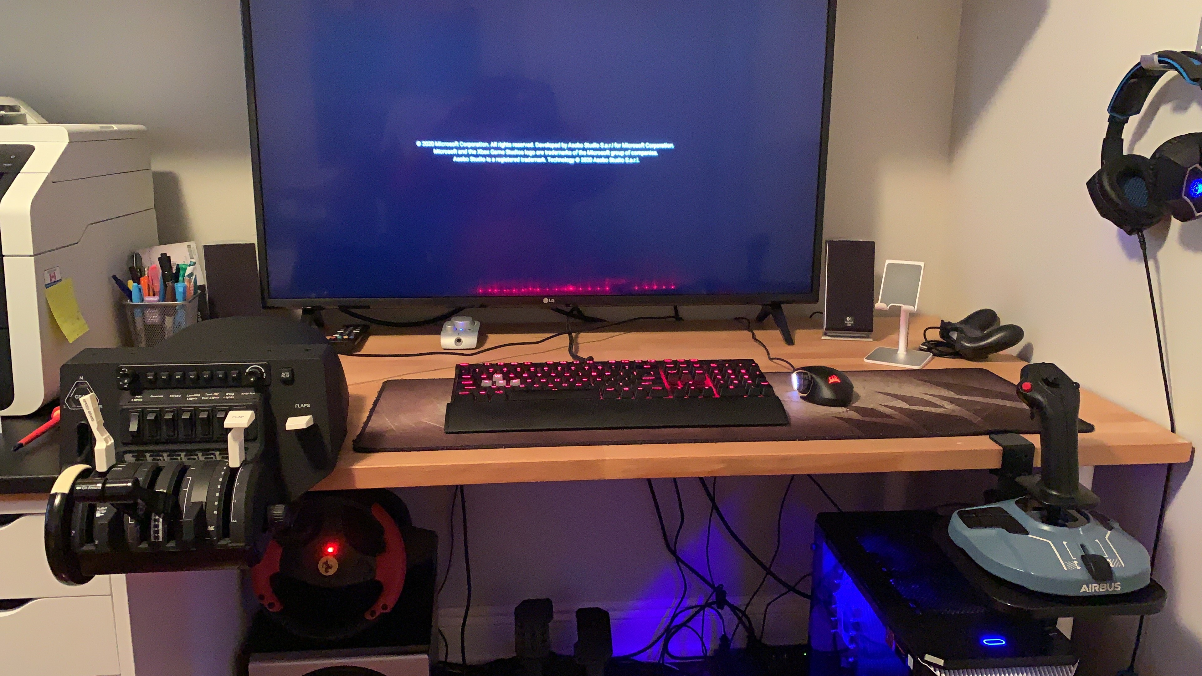 Any issues combining thrustmaster airbus stick with honeycomb throttle ...