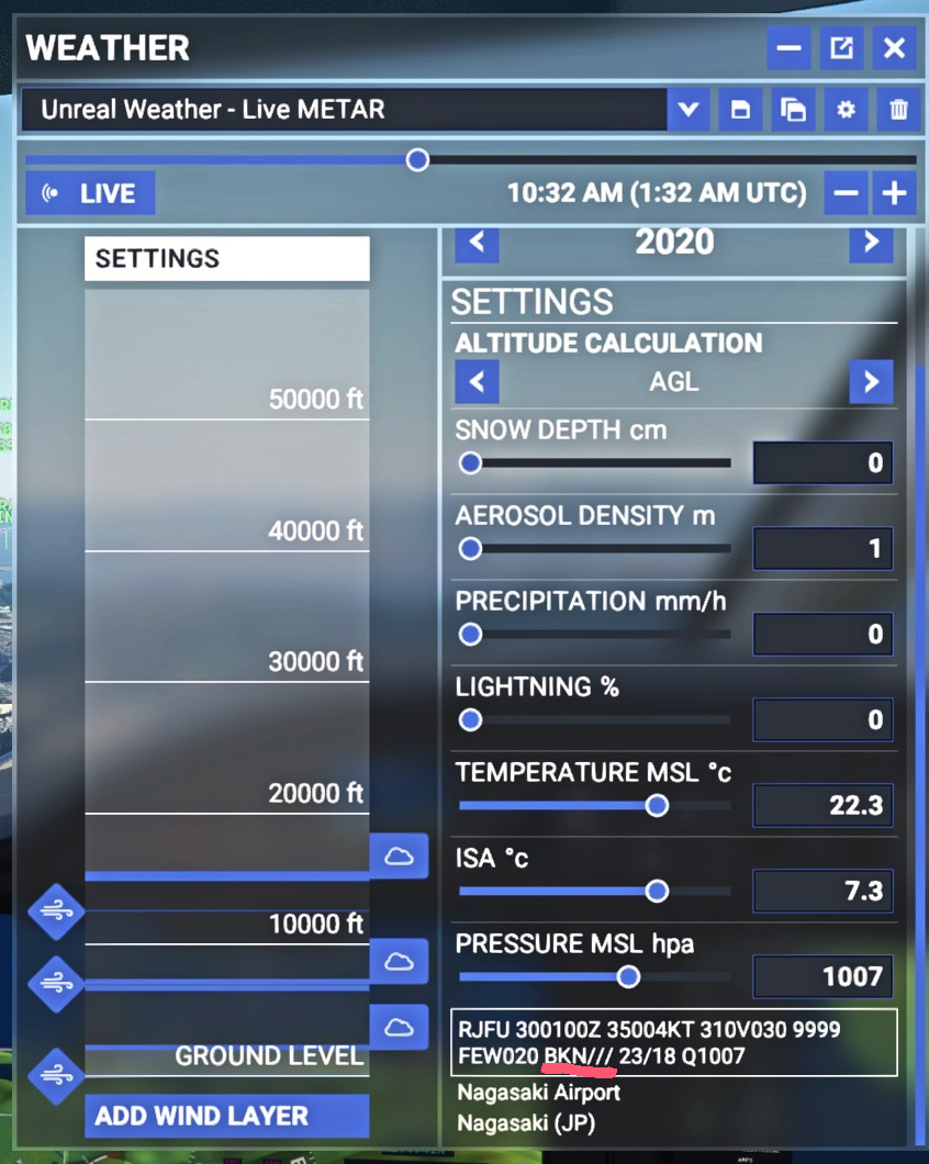 Unreal Weather - Live METAR Mod - #53 by CoCoCookie000 - Tools ...