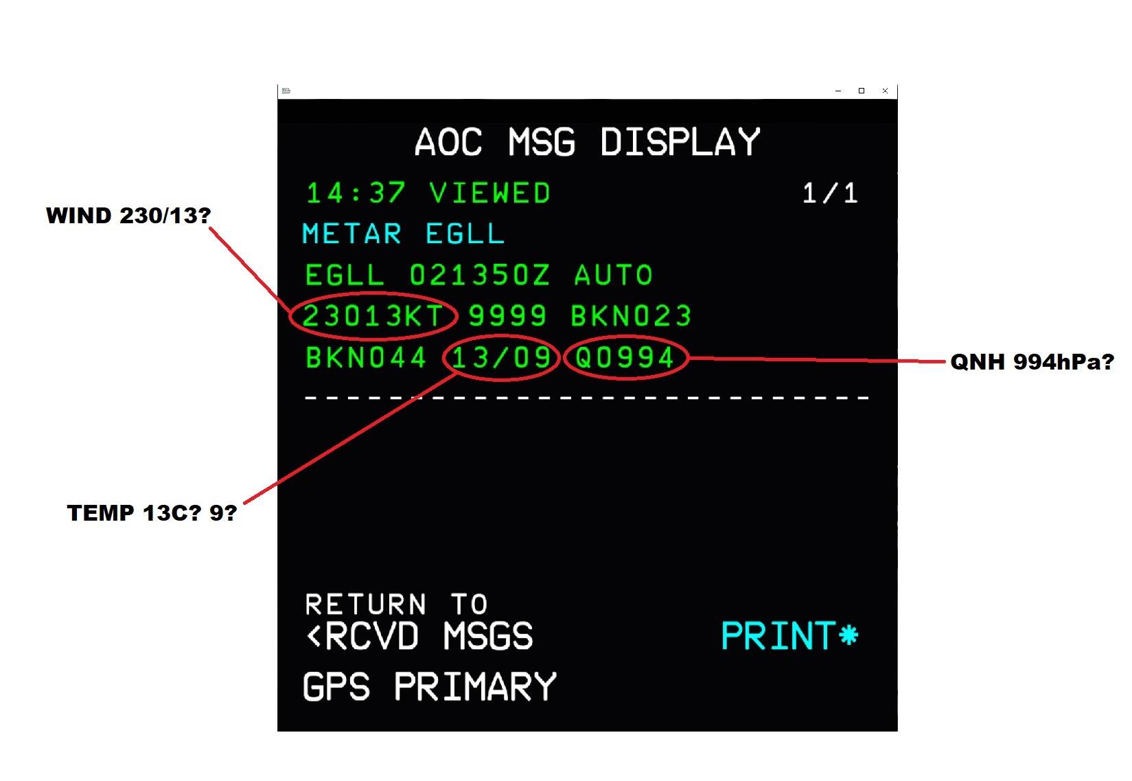 MCDU Pref Approach phase - Easiest way to find all the information ...