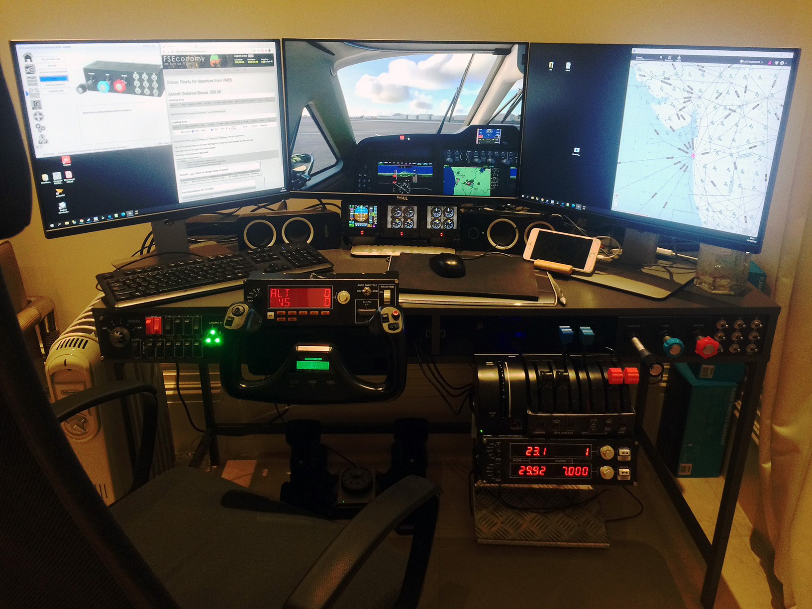 Post your FS setup pics! - General Discussion - Microsoft Flight ...