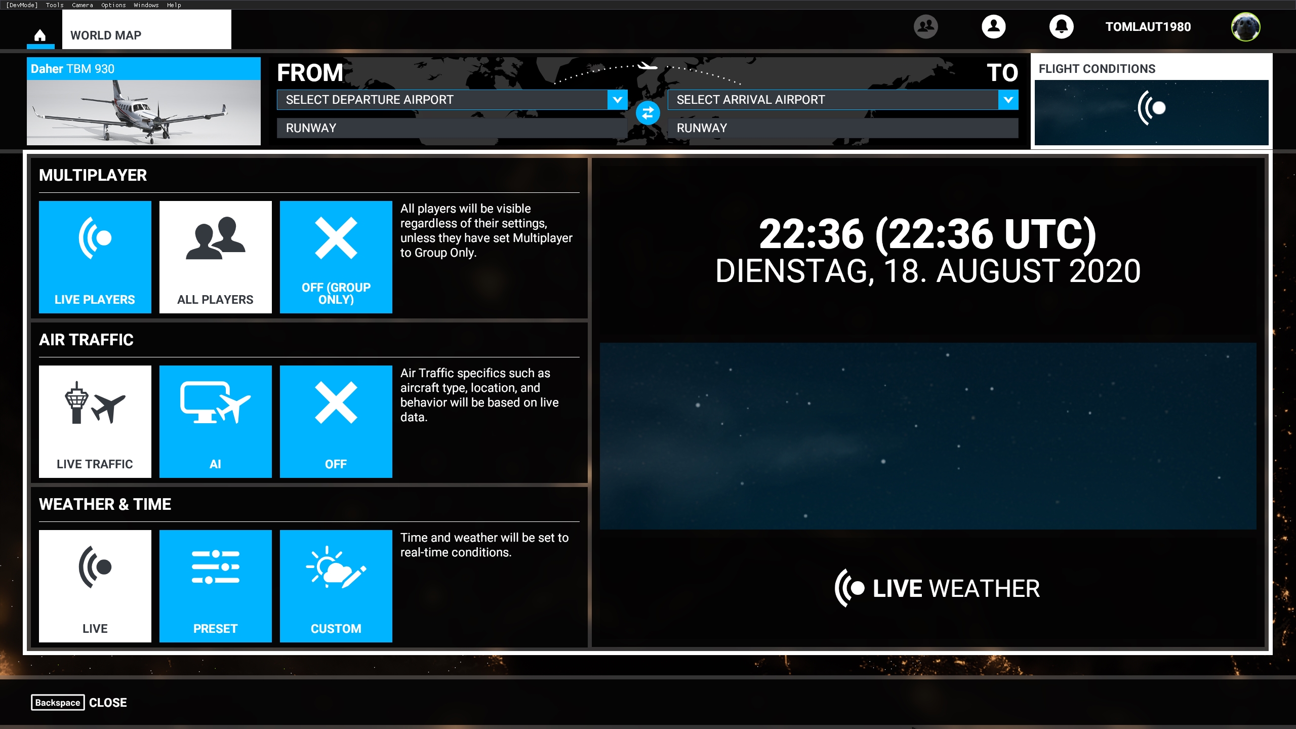 Weather change - General Discussion - Microsoft Flight Simulator Forums
