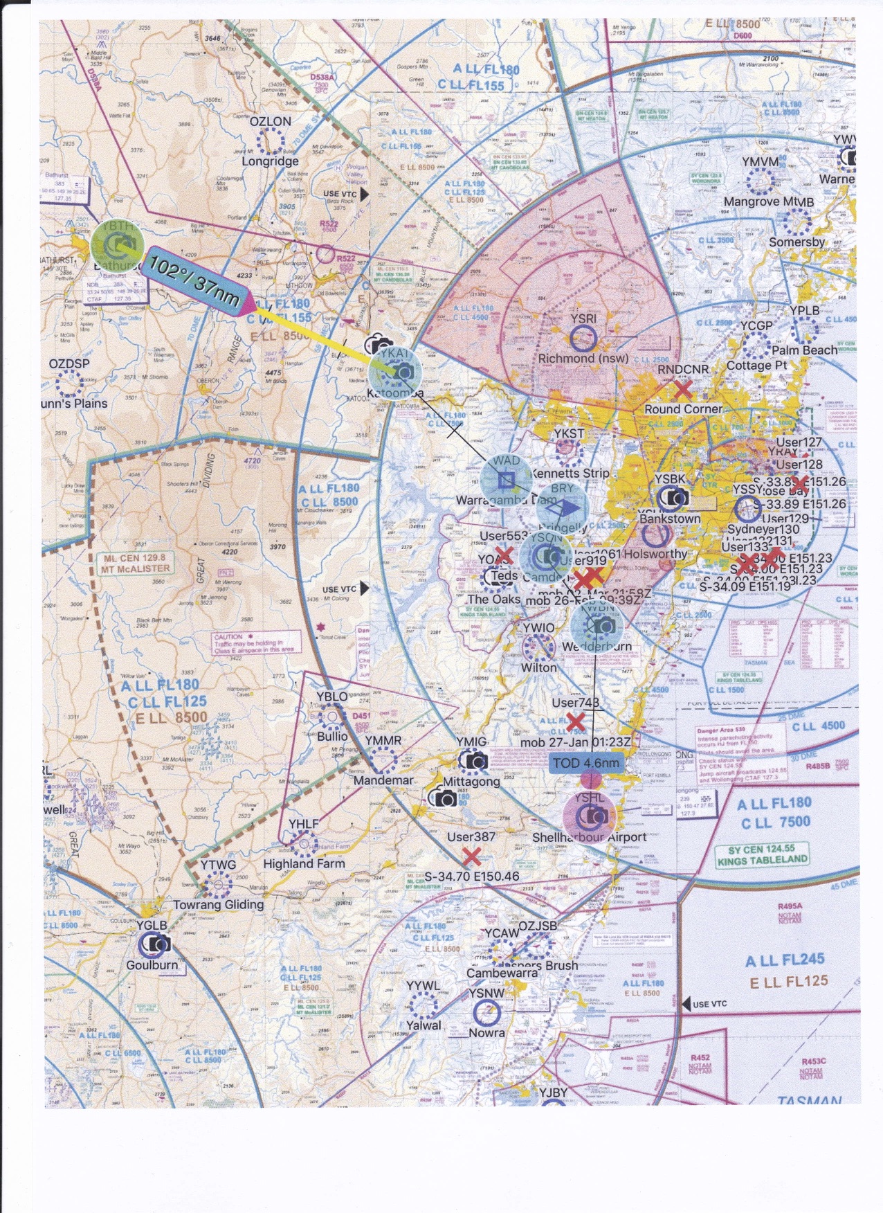 Aussie Group Flights Team – Focus on NSW – Blue Mountains to the Coast ...