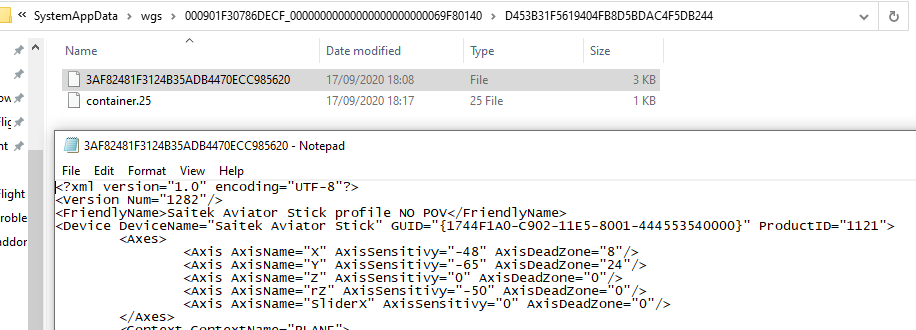 Cannot adjust input sensitivity curves - Resolved - Microsoft Flight ...
