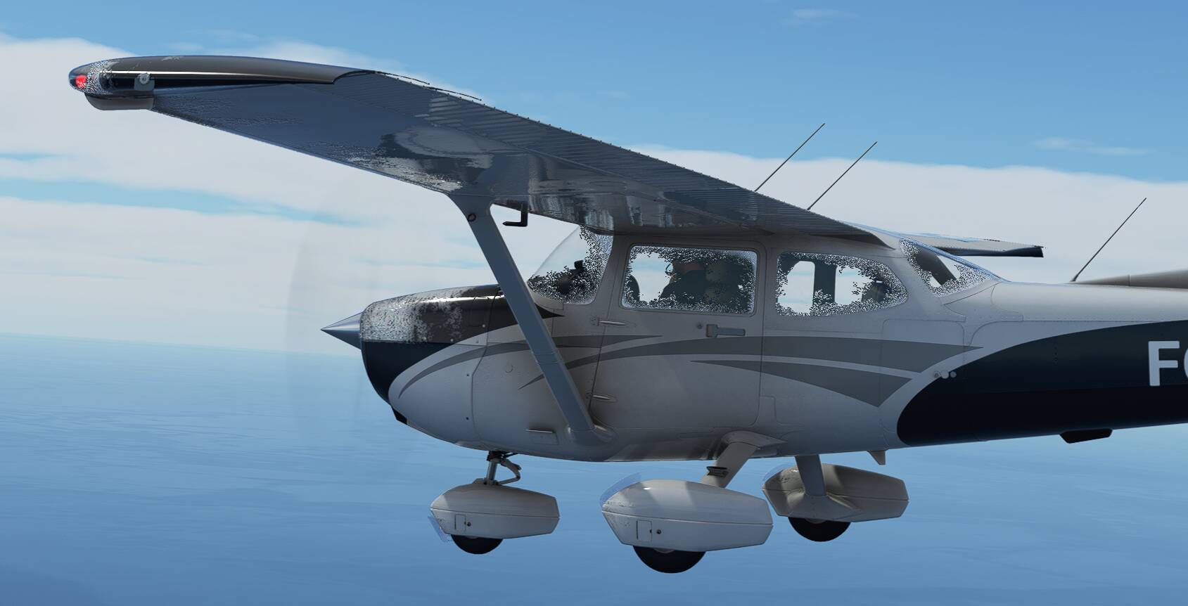 [BUG] C172 Windscreen ice appears over the sun visors - Virtual Reality ...