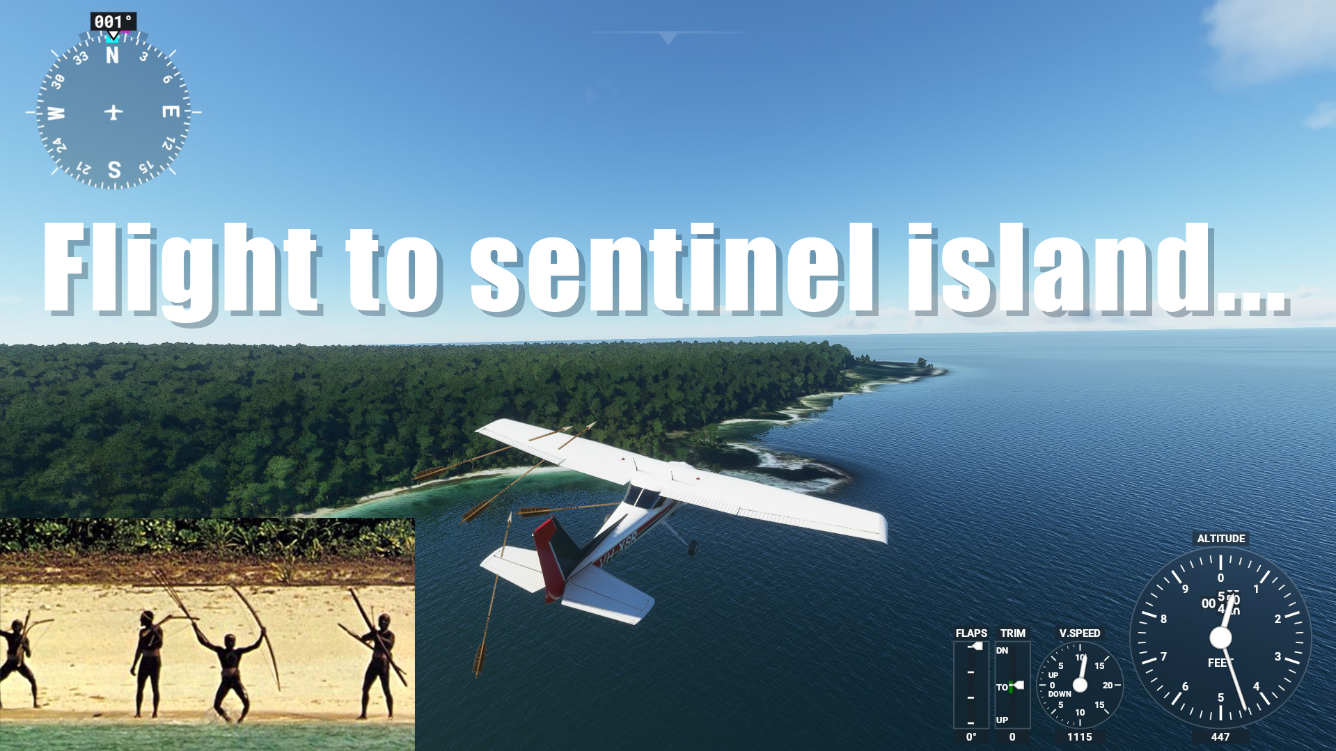 Flight to sentinel island - World Photographer & Screenshots ...