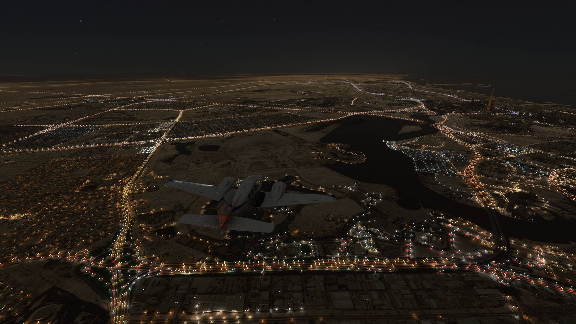 Night lighting - Terrain emits light? - Resolved - Microsoft Flight ...