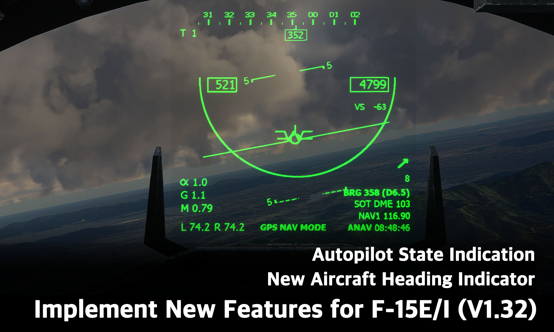 F-15C/D/E/I Flight Model and Performance Rework Mod (DC Designs F-15 ...
