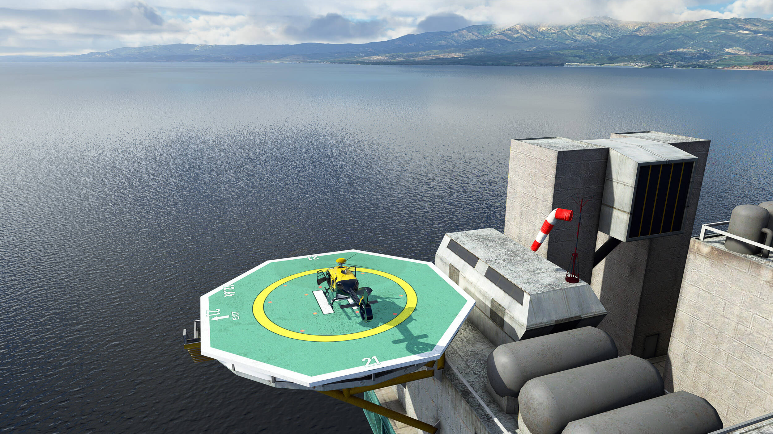 Oil Rigs updated with landable helipad ( CA & AK ) - Airports ...