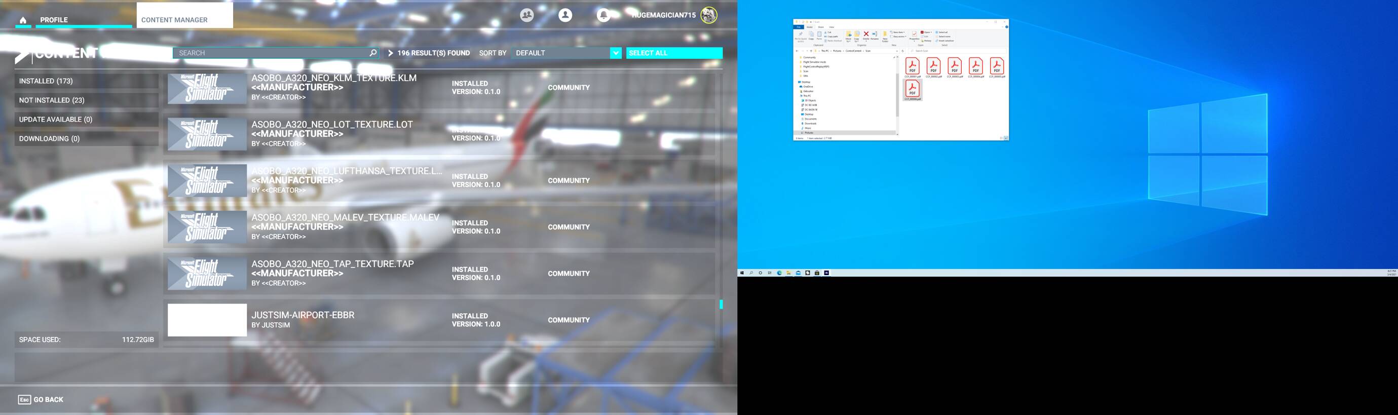 EBBR add-on Justsim does not spawn / appear despite completed ...
