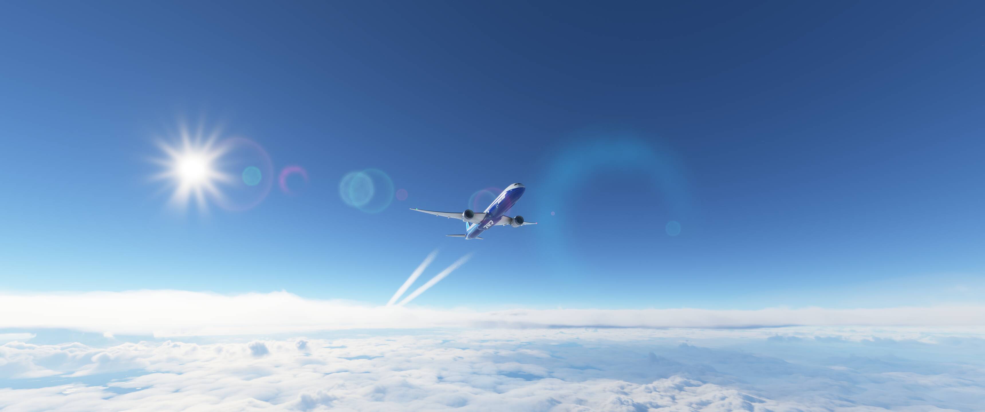 Contrails graphics are strange - Aircraft & Systems - Microsoft Flight ...