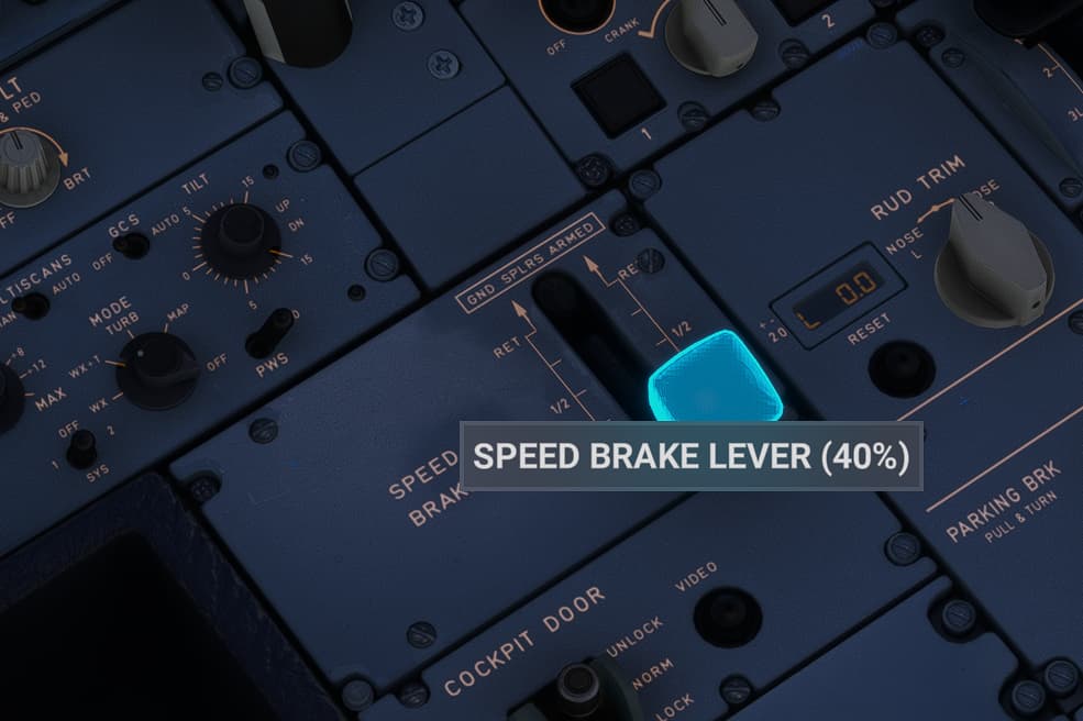 FlyByWire A320NX unable to fully deploy speedbrakes (40%) - Aircraft & Systems - Microsoft ...