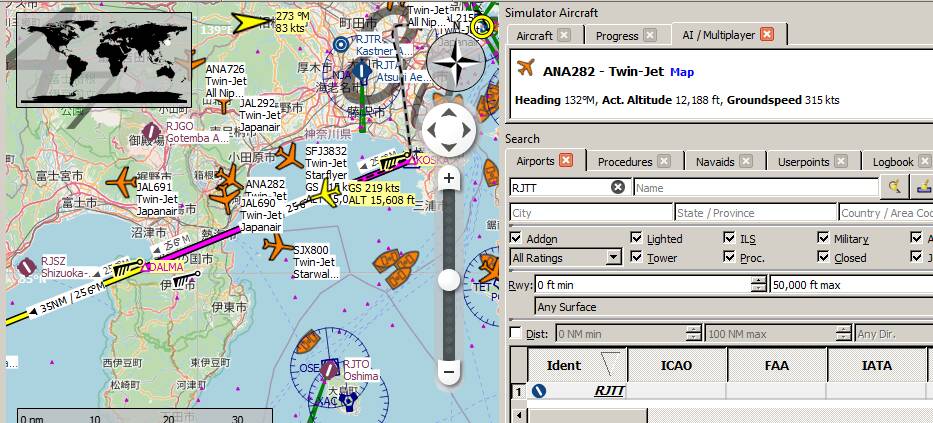 All live traffic flying at FL360 regardless of direction etc - Hardware ...
