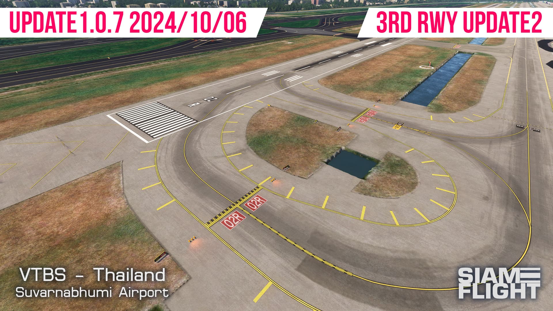 [UPDATEv1.0.11] VTBS Suvarnabhumi Airport Thailand | SiamFlight - 3rd ...