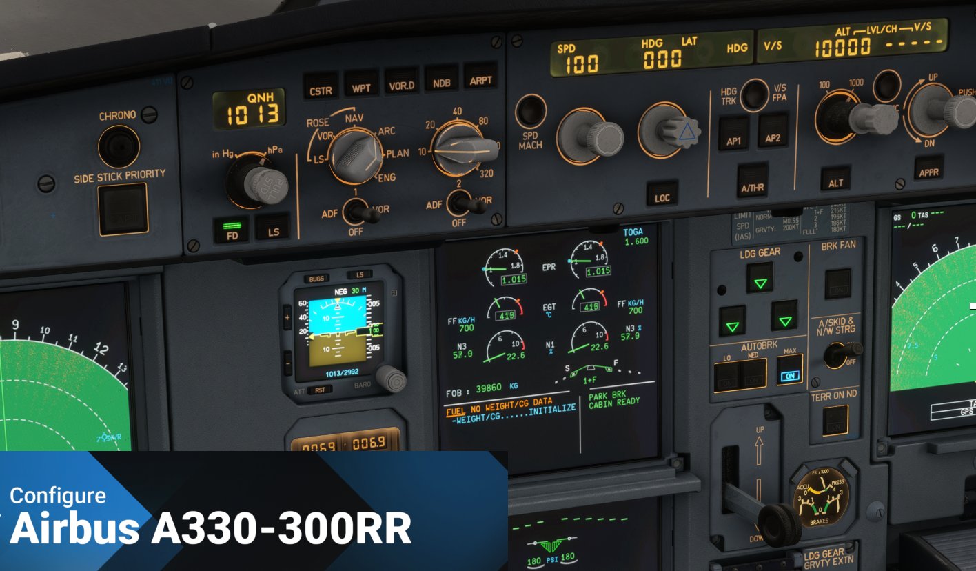 Inibuilds A330-300RR parking brake locks on runway can't takeoff ...