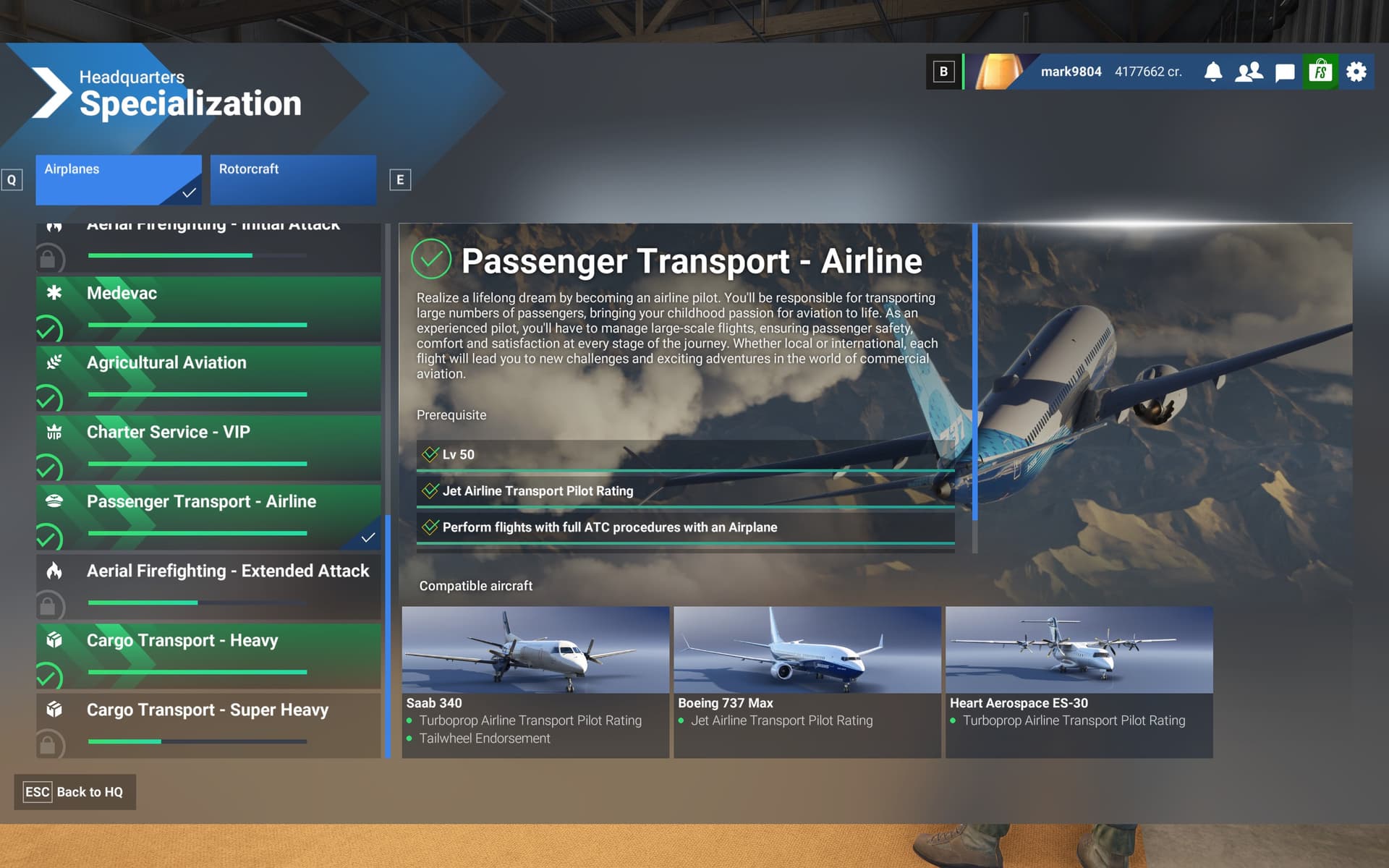 Charter Service - VIP introduction mission is missing - Page 2 - User ...