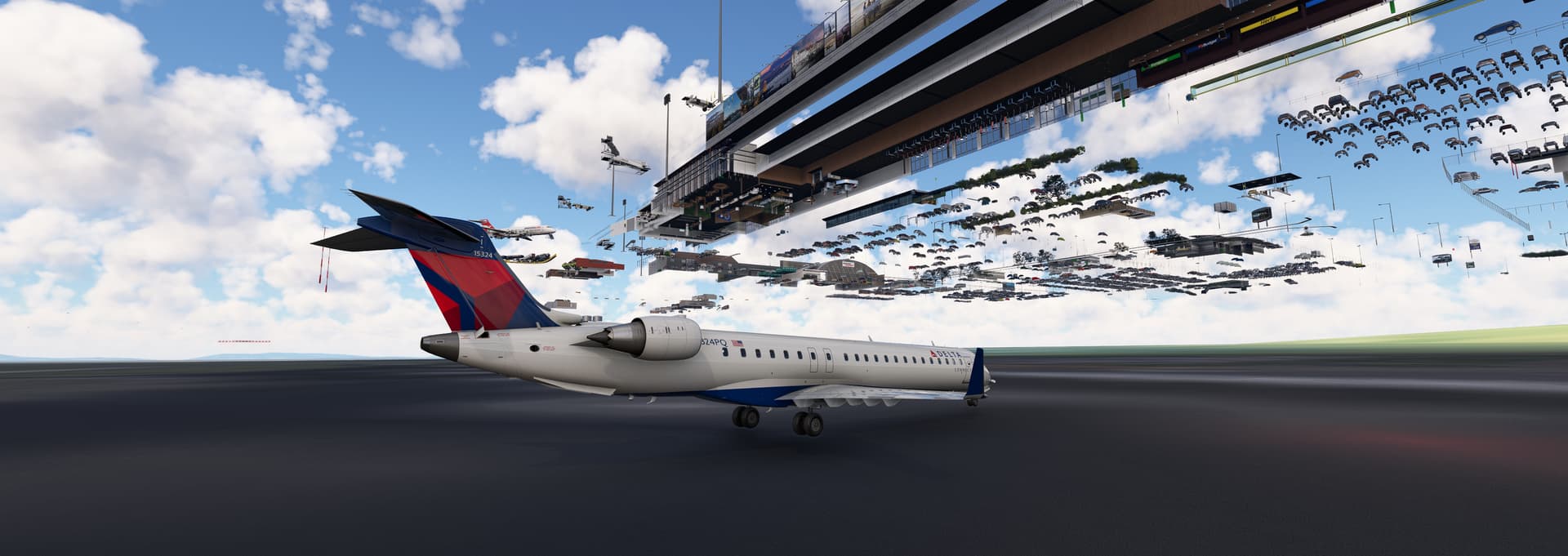 Trees disappearing around aircraft, other terrain oddities - Page 2 ...