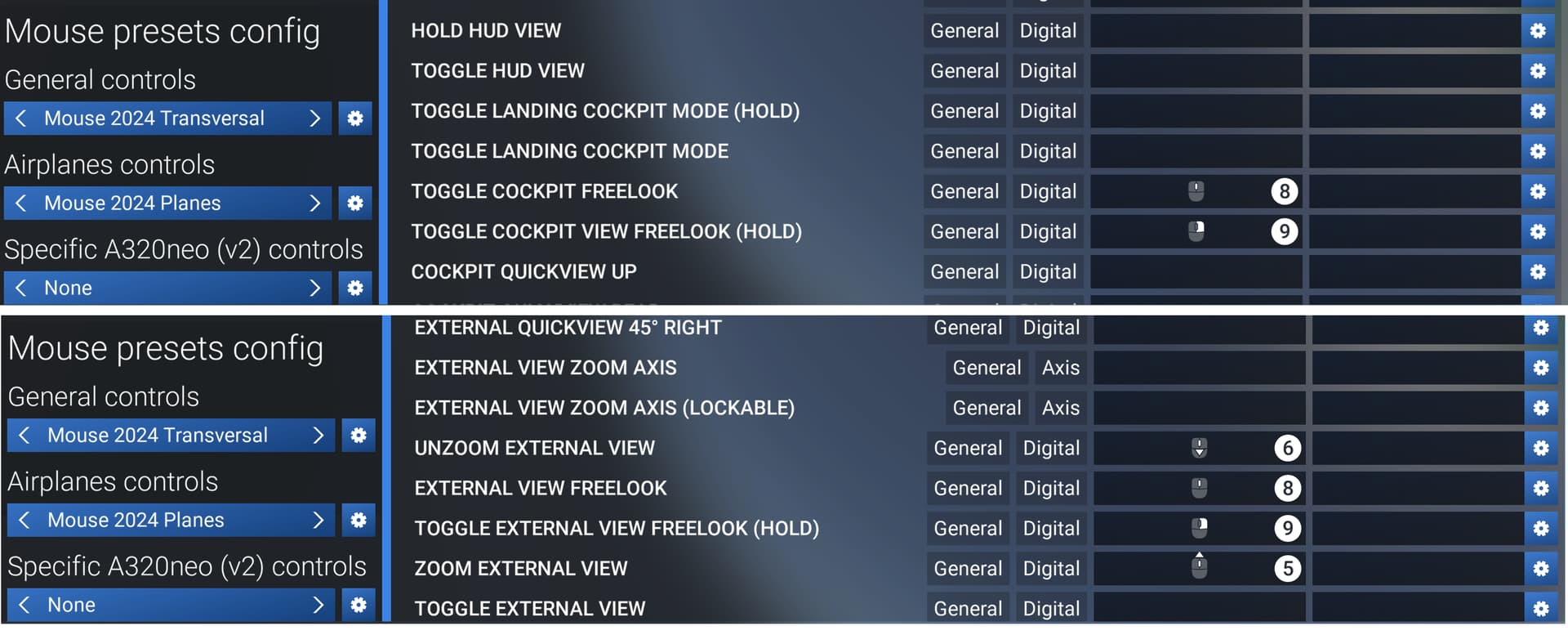FS2024 problems with free look and zoom - User Interface & Activities - Microsoft Flight ...