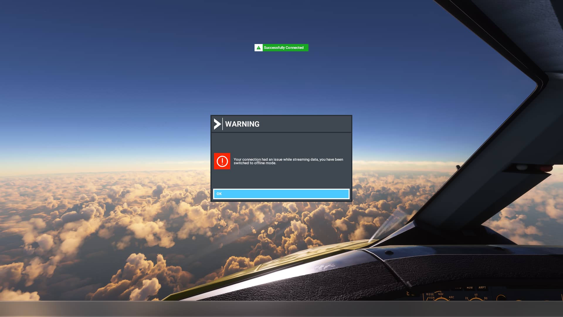 Low bandwidth Message - Connection Lost - Switched Offline - User ...