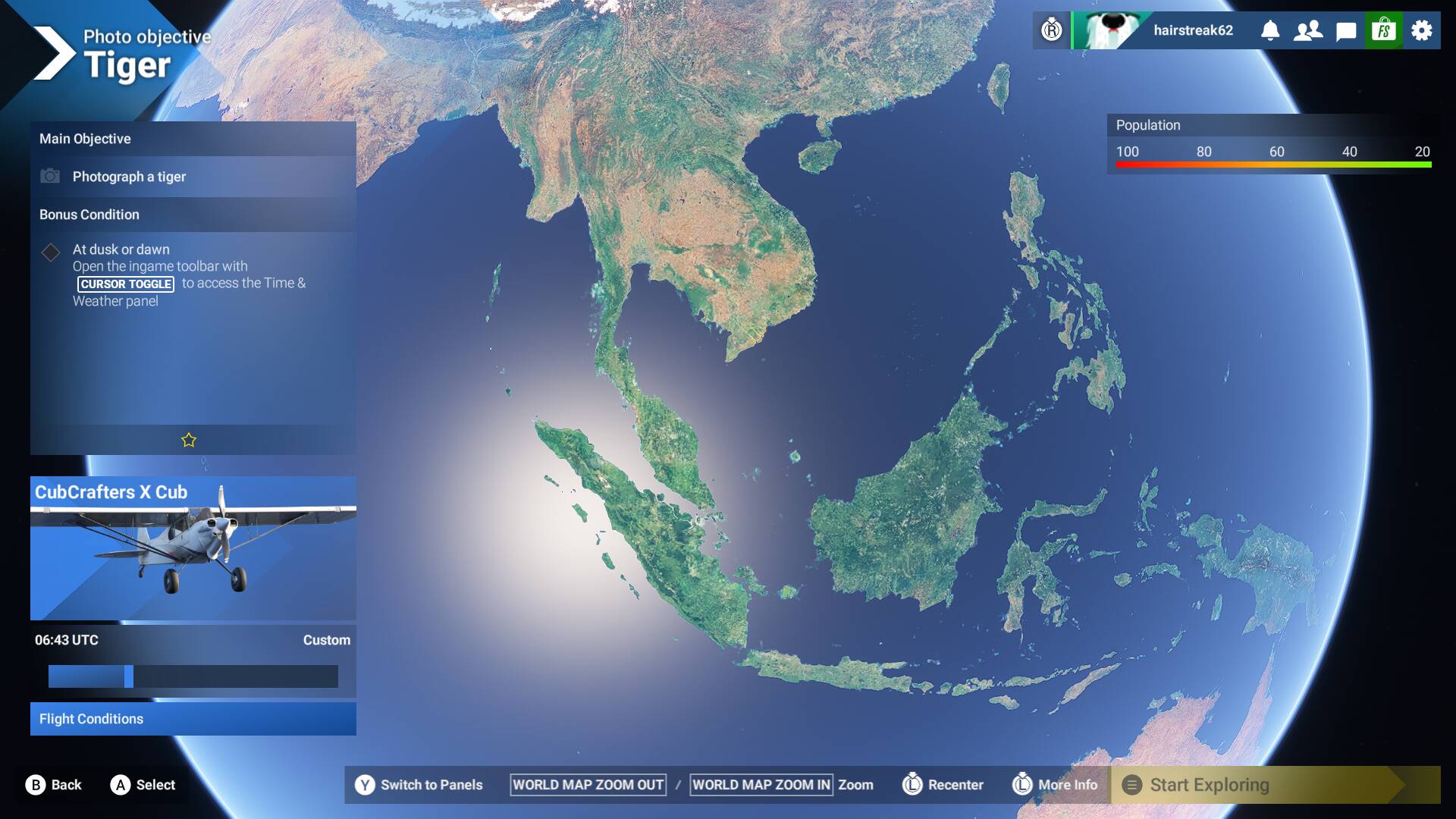 Tiger range map missing - User Interface & Activities - Microsoft ...
