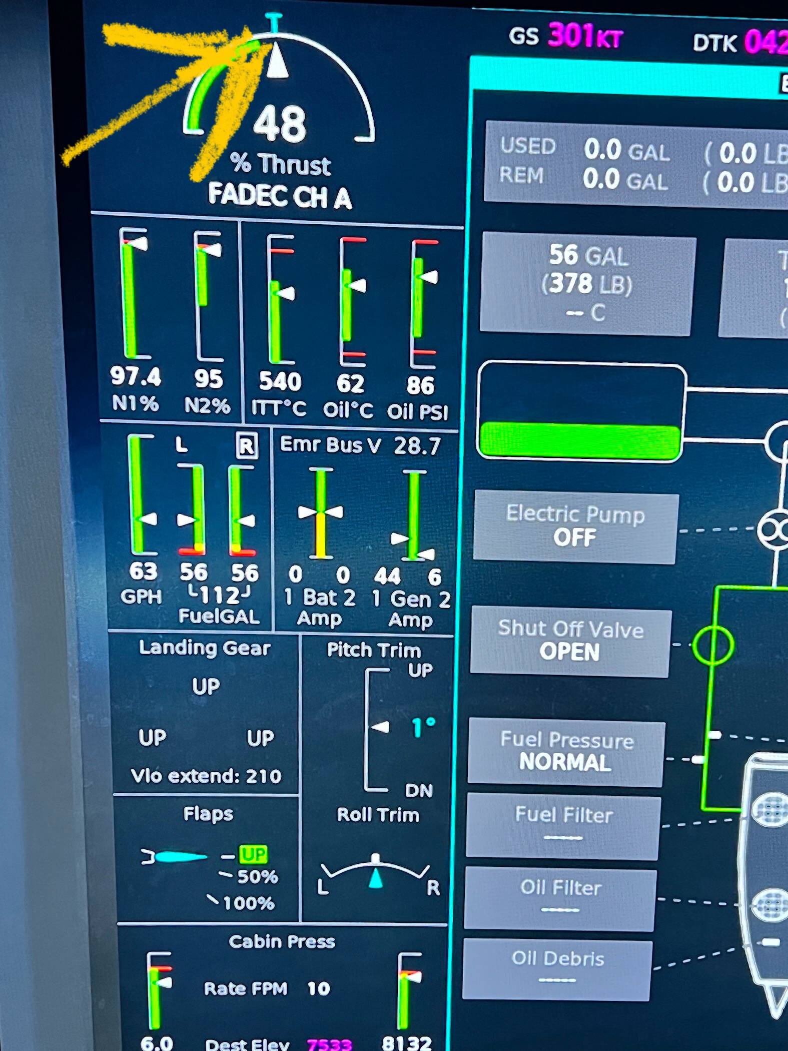 I have messed up the throttle on my vision jet - Aircraft & Systems ...