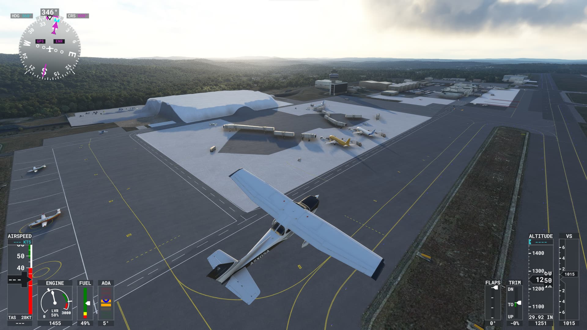 Missing scenery in some default airports - Resolved - Microsoft Flight Simulator Forums