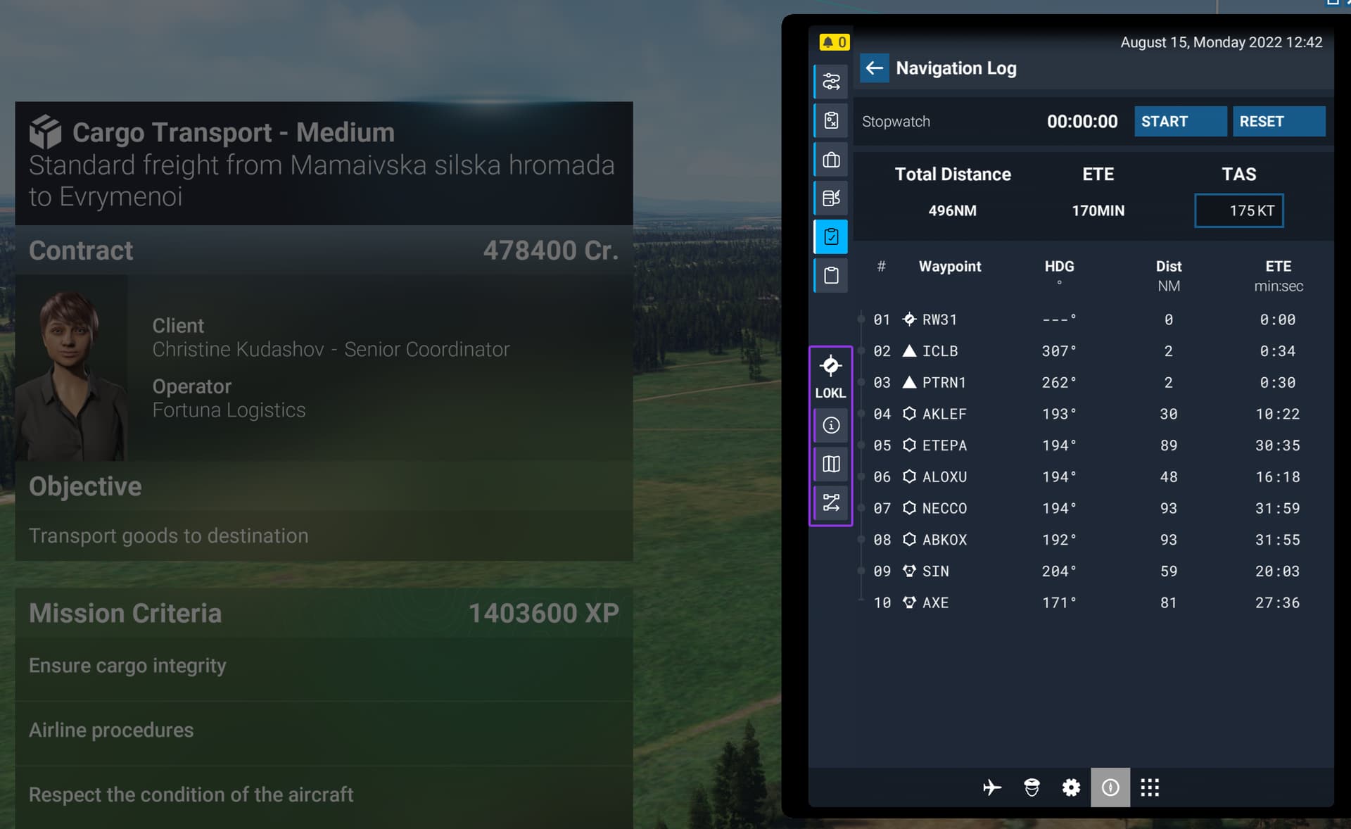 Flightplan of some airport mission is incomplete or wrong - User Interface & Activities ...