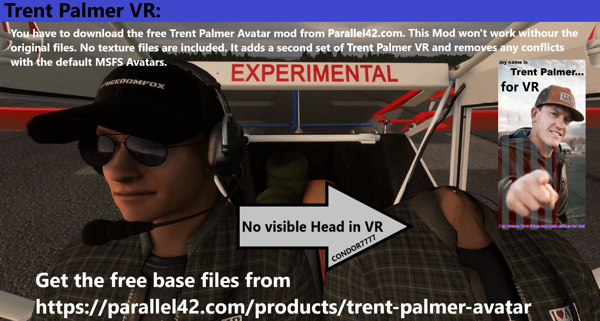 VR Pilot Avatar Superpack - Copilot and/or Pilot always visible in ...