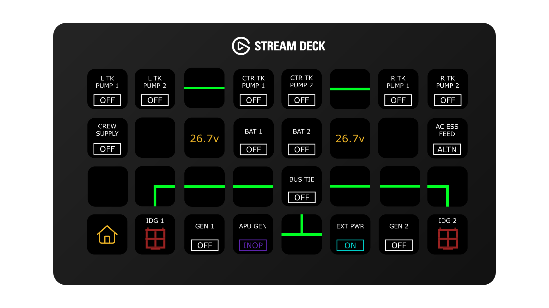 Airbus A32NX StreamDeck Flight Panels - Home Cockpit Builders ...