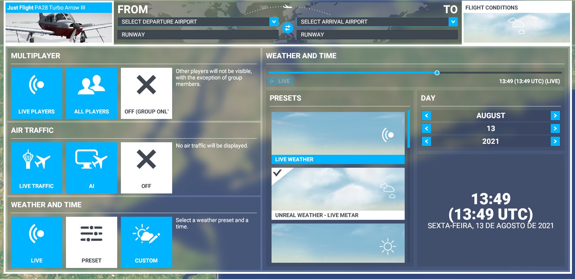 Internal MSFS traffic/multiplayer settings for IVAO - General Discussion - Microsoft Flight ...
