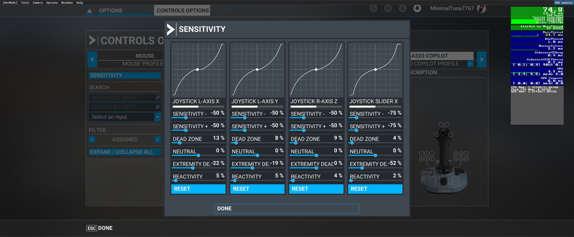Decentered axis Thrusmaster Boeing Yoke - Hardware & Peripherals ...