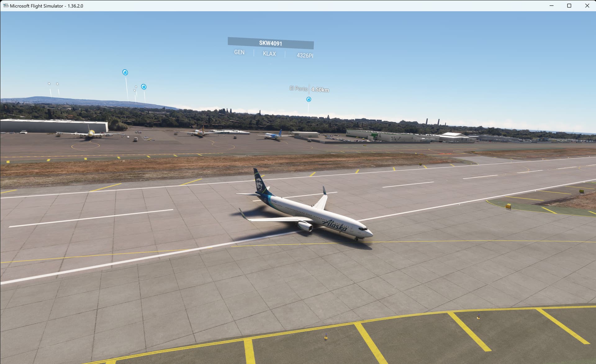 "Fixed live traffic planes getting stuck at the center of the airports ...