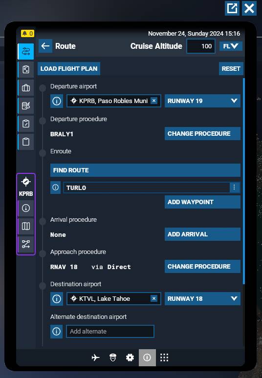 Vastly Different Flight Plan Results from In-Sim EFB vs. Web-Based Flight Planner - ATC, Traffic ...