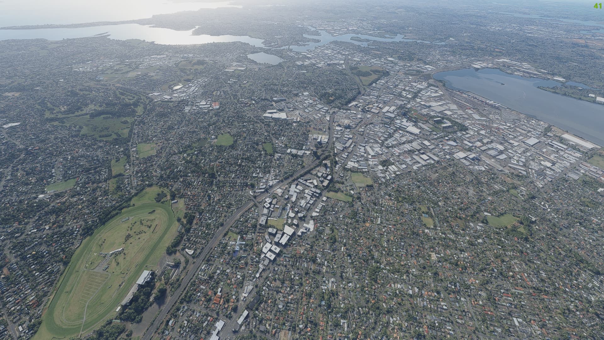New Zealand TIN cities and watermasks - Screenshots - Microsoft Flight ...