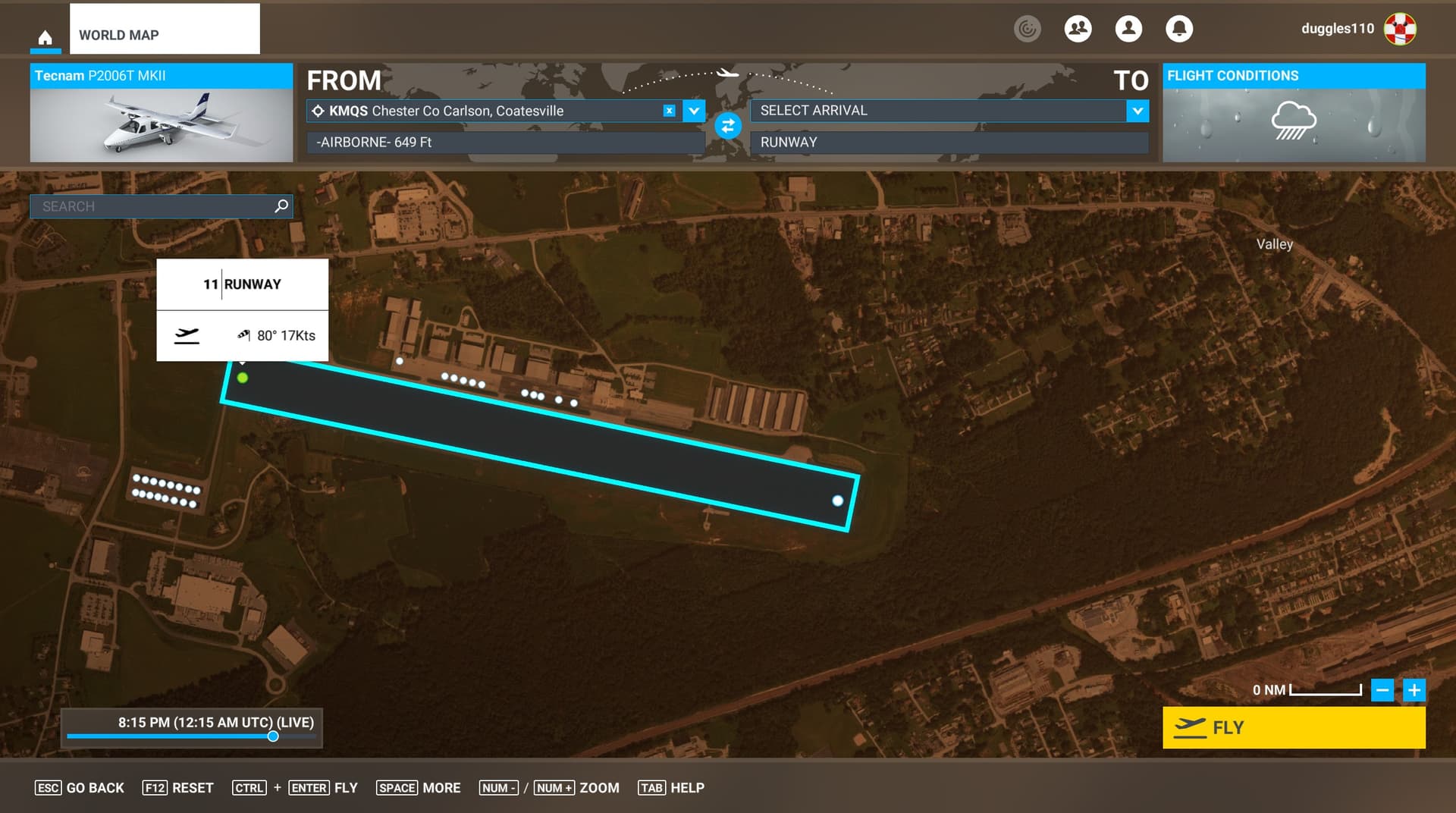 Changing Aircraft or Livery After Choosing a Parking Spot for C&D ...
