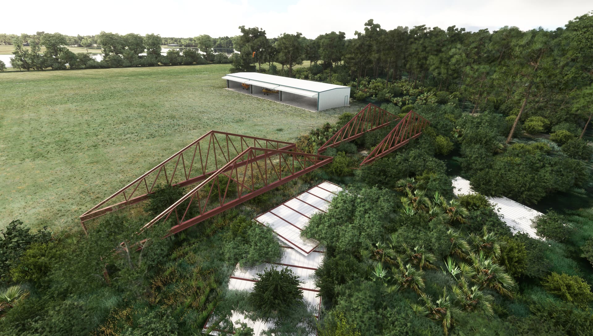 67FL Bald Eagle Airfield- Myakka Head (Cleetus McFarland's Airport ...