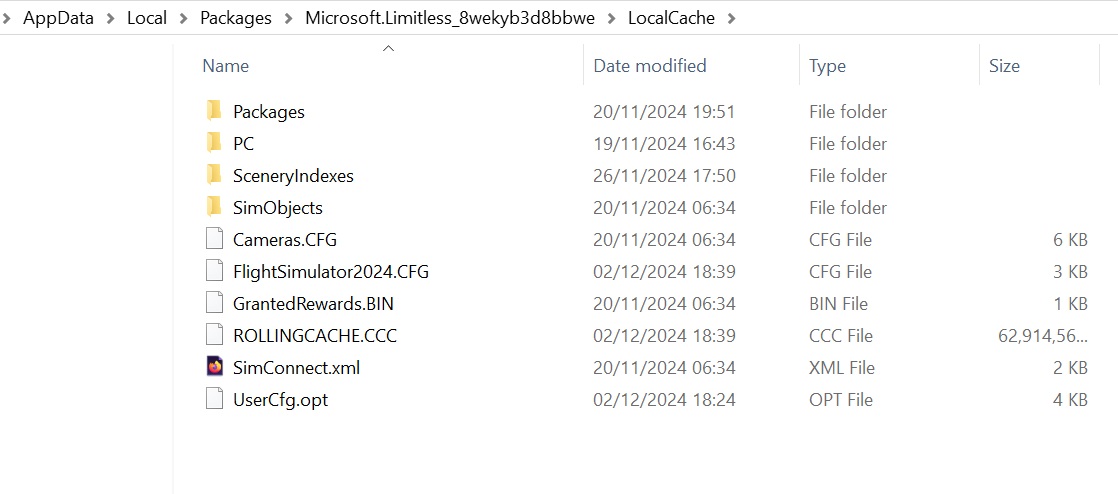 I made My Rolling Cache too big and now MSFS won't let me make it smaller - Install, Performance ...