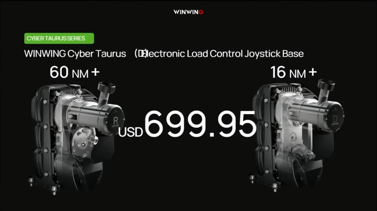 WINWING Cyber Taurus FFB series - Home Cockpit Builders - Microsoft ...