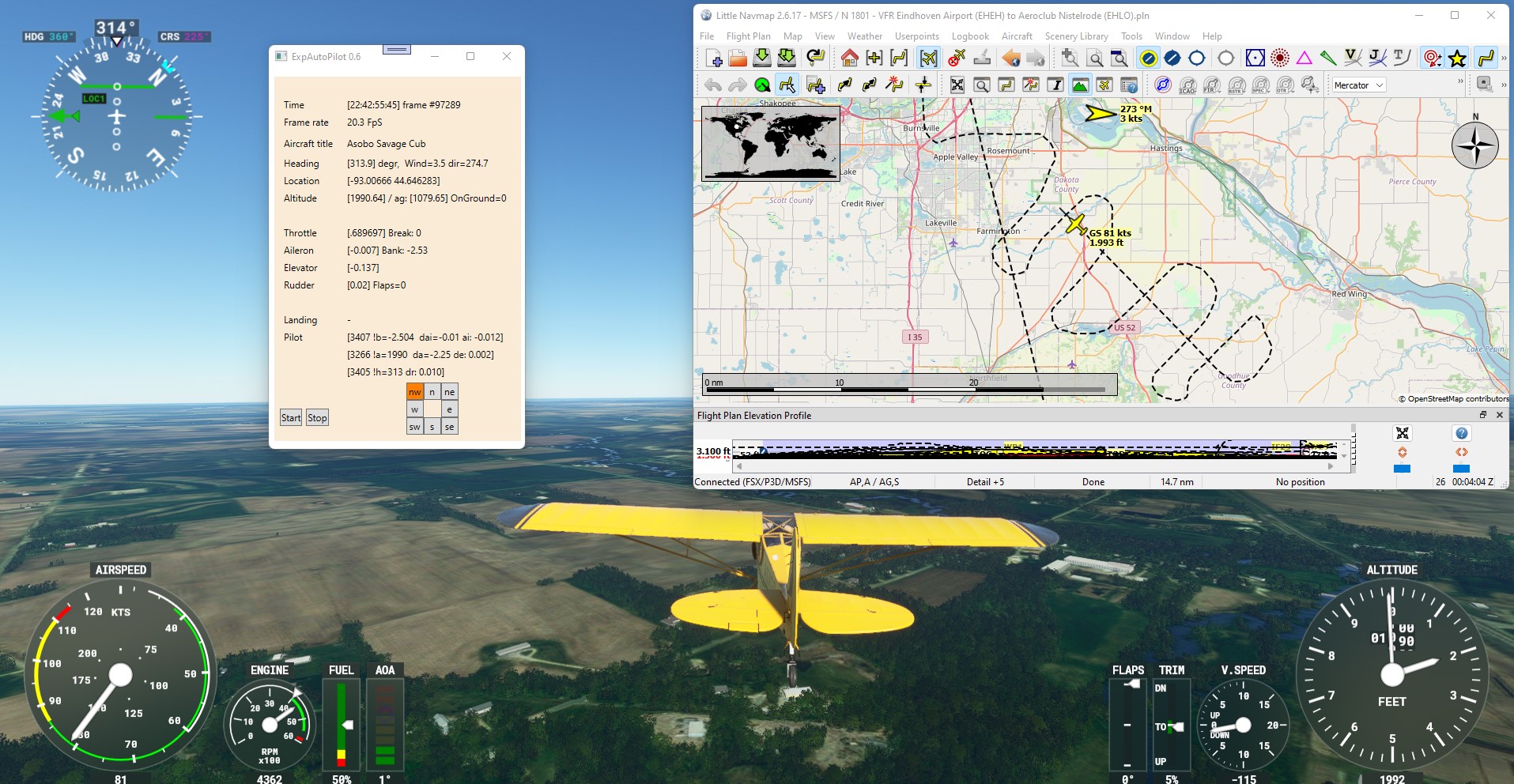 Savage autopilot for crop dusting - SDK - Microsoft Flight Simulator Forums