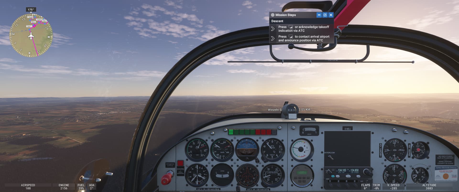 Cap 10 LR level upside down - Aircraft & Systems - Microsoft Flight ...