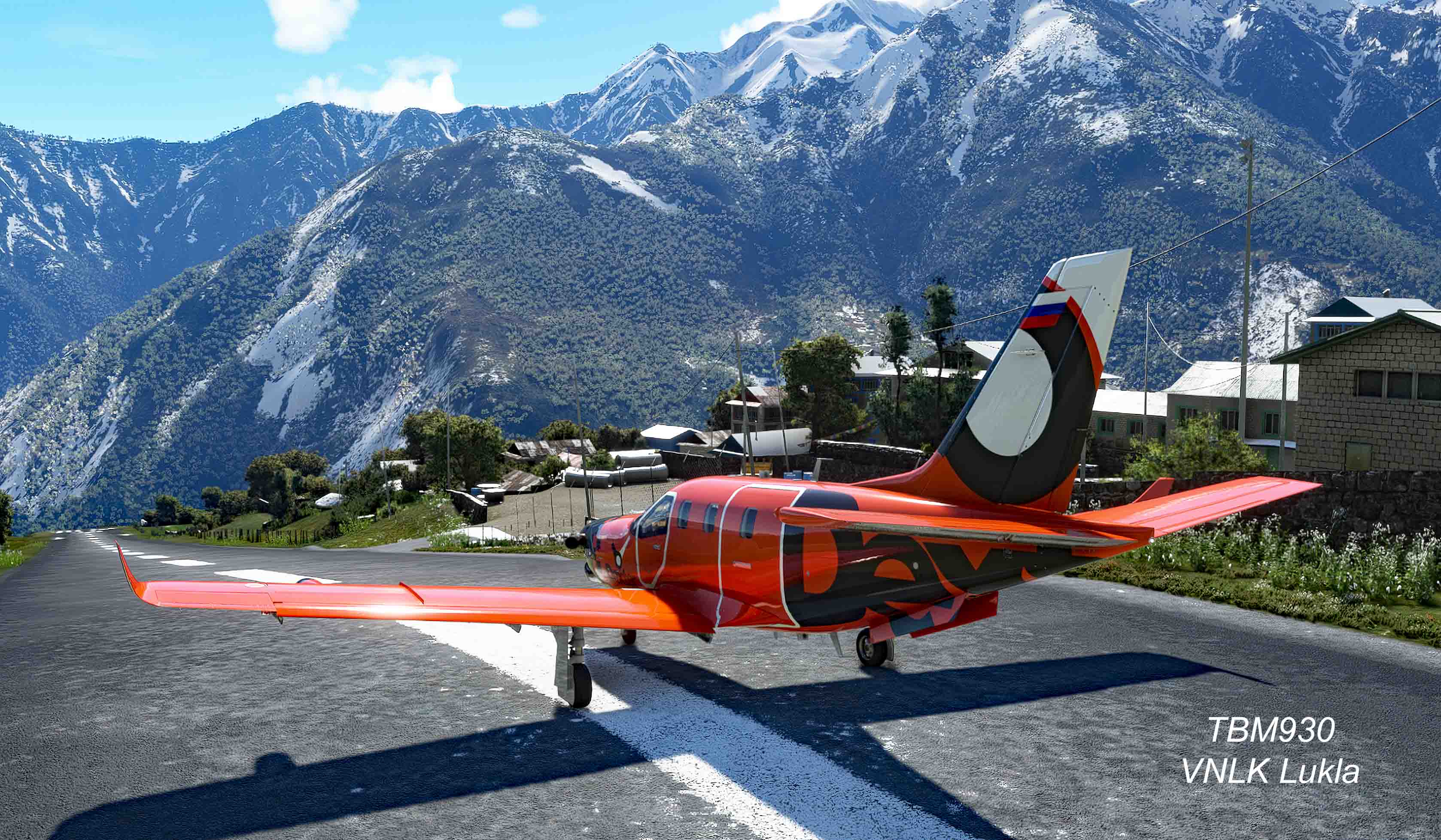 VNLK - Lukla, New mountain at the end of the runway - World Discovery ...