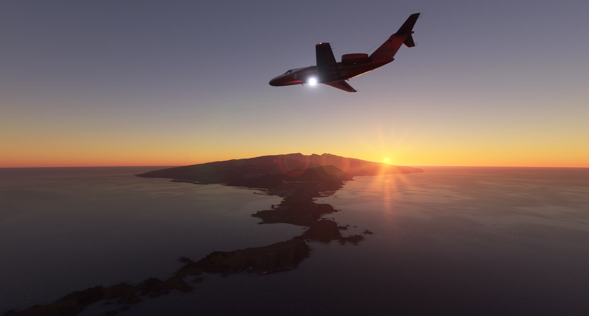 Post your sunset - #1395 by DabullAir - Screenshots - Microsoft Flight ...