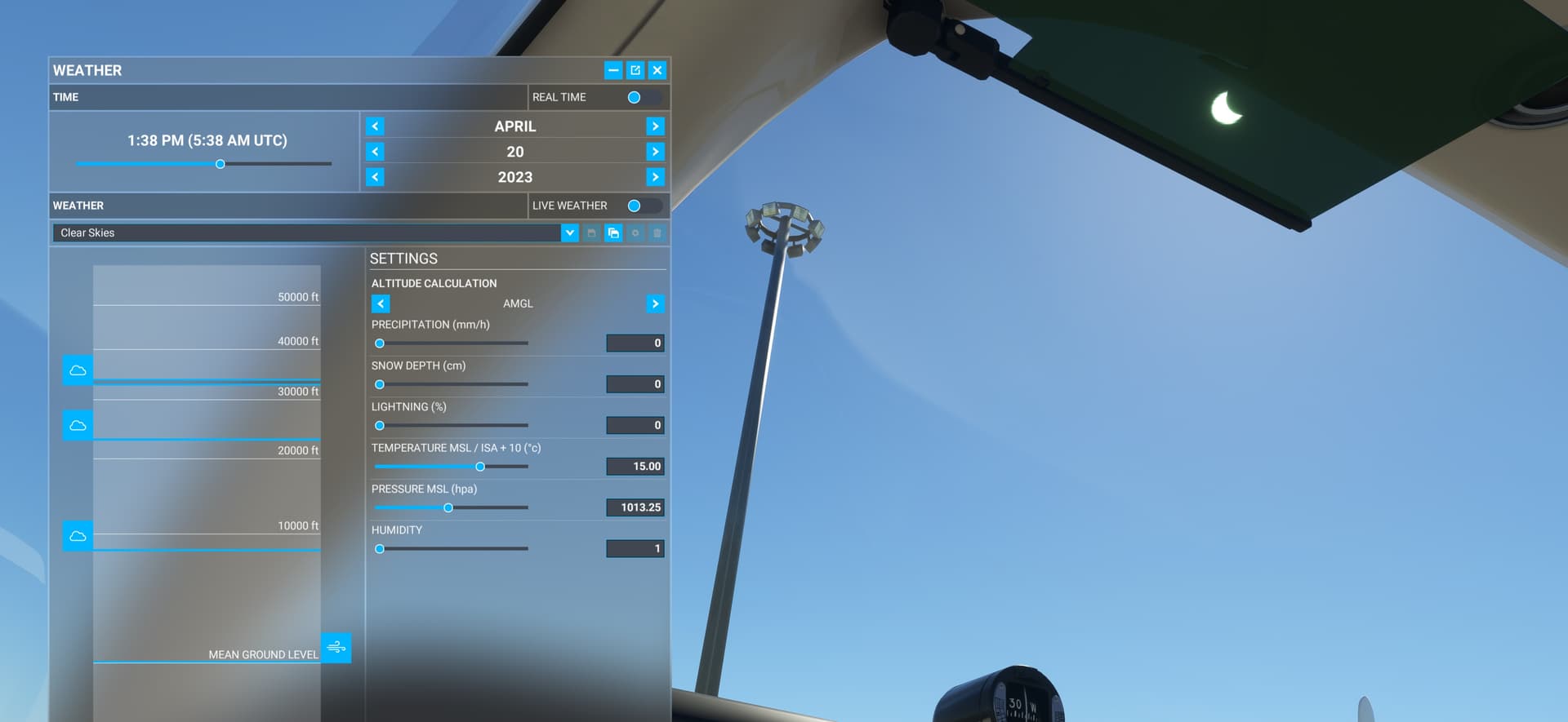 MSFS Supports Solar Eclipse: Perth Australia 20th April - General ...