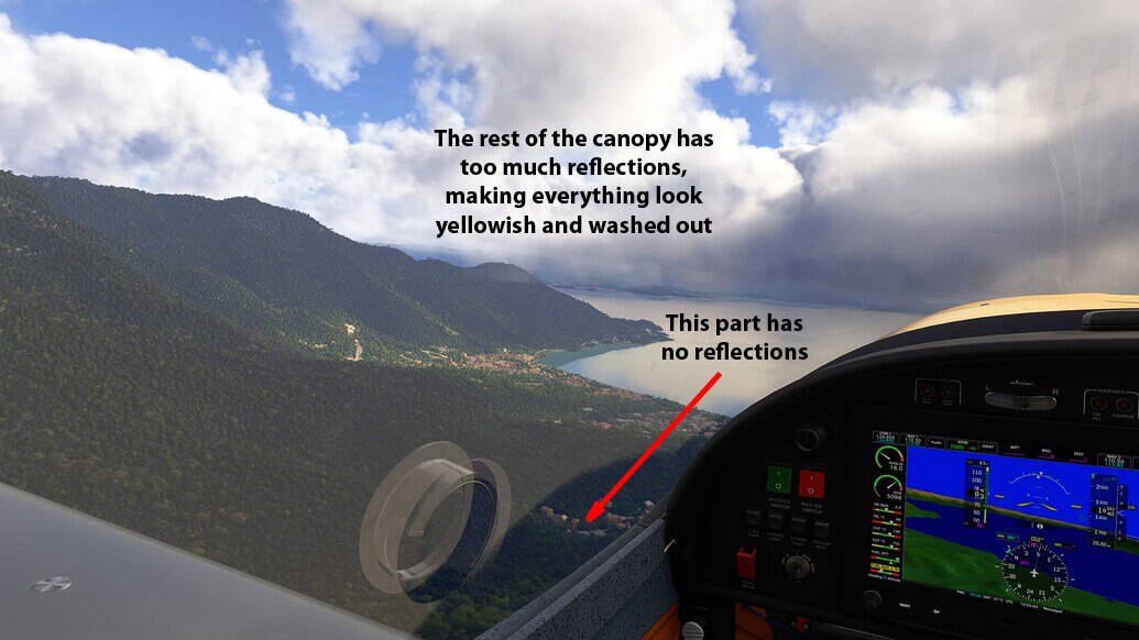 Excessive reflections, glare, tint & opacity - canopy - Page 2 - Install, Performance & Graphics ...