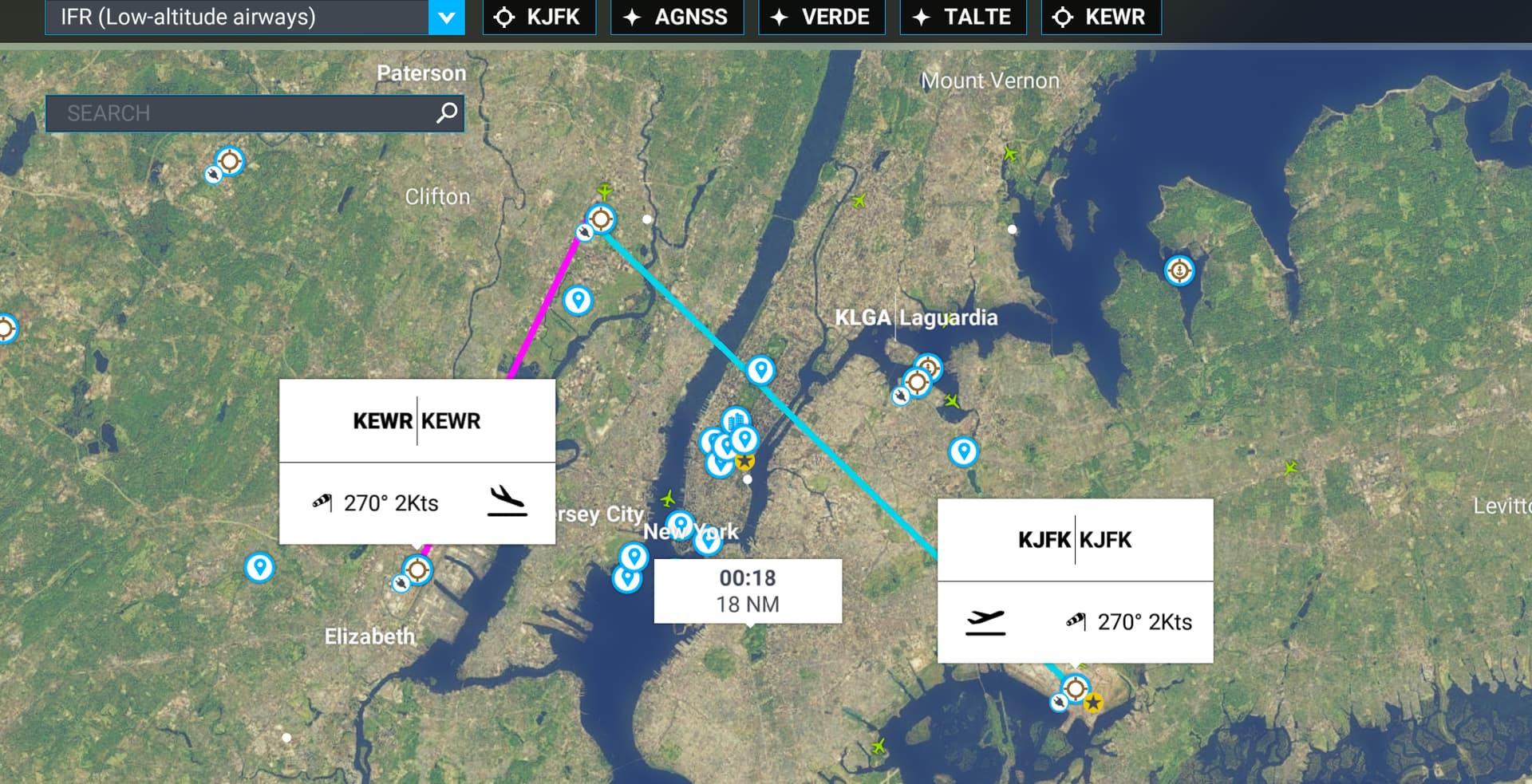 IFR Flight Plan Way Points? - General Discussion - Microsoft Flight ...