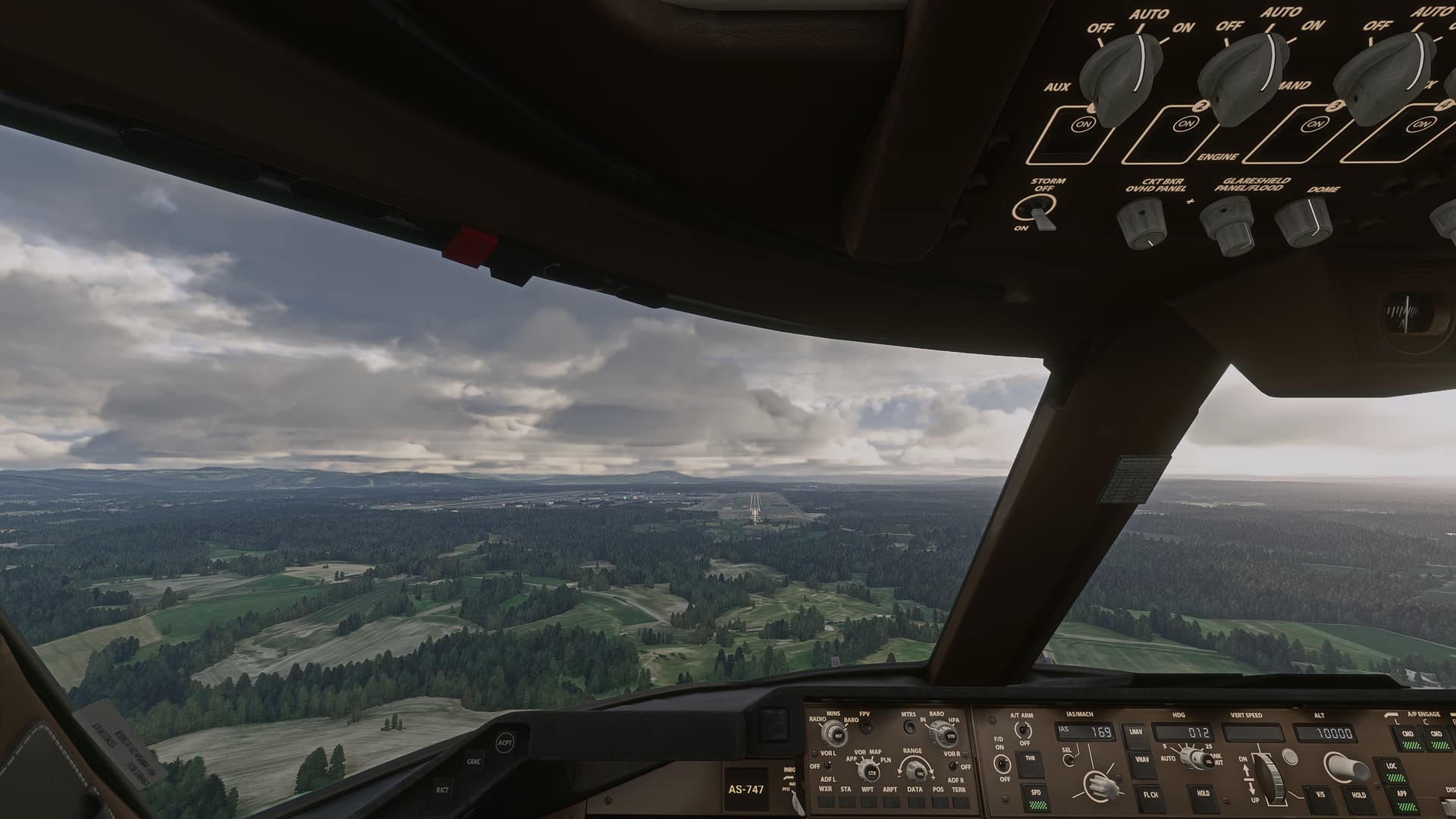 Why is the RNAV approach mode not working on B747 since AAU2 update ...
