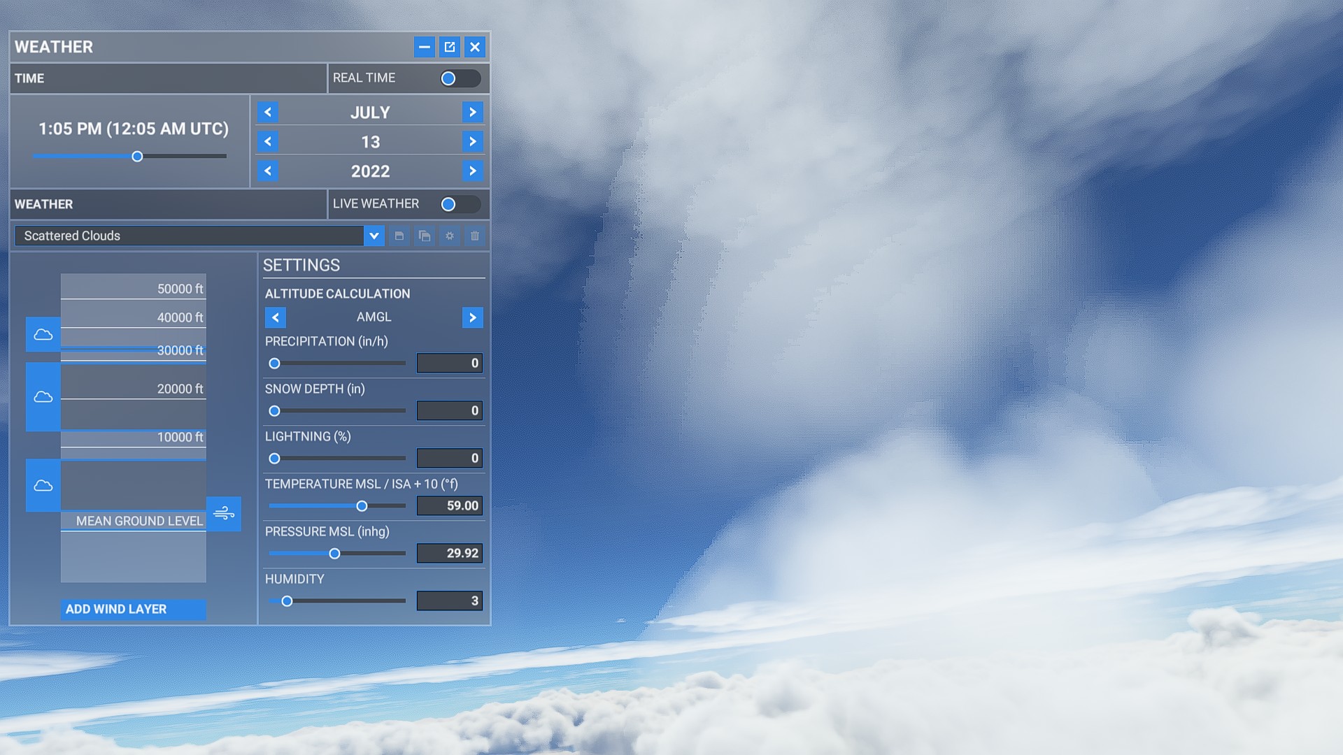 Clouds on High or Ultra have banding - #12 by HethrMasn - Weather ...