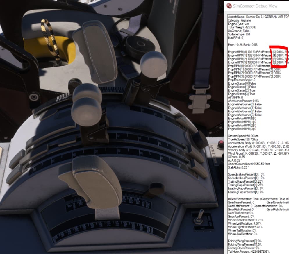 DO31 engine RPM too high and inconsistent with visual throttle position ...