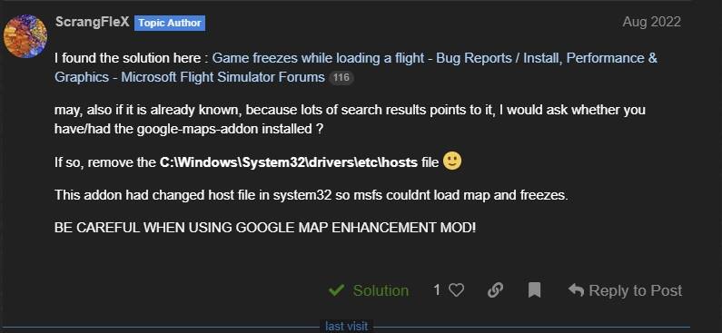 Flight Does Not Start Install Performance And Graphics Microsoft Flight Simulator Forums